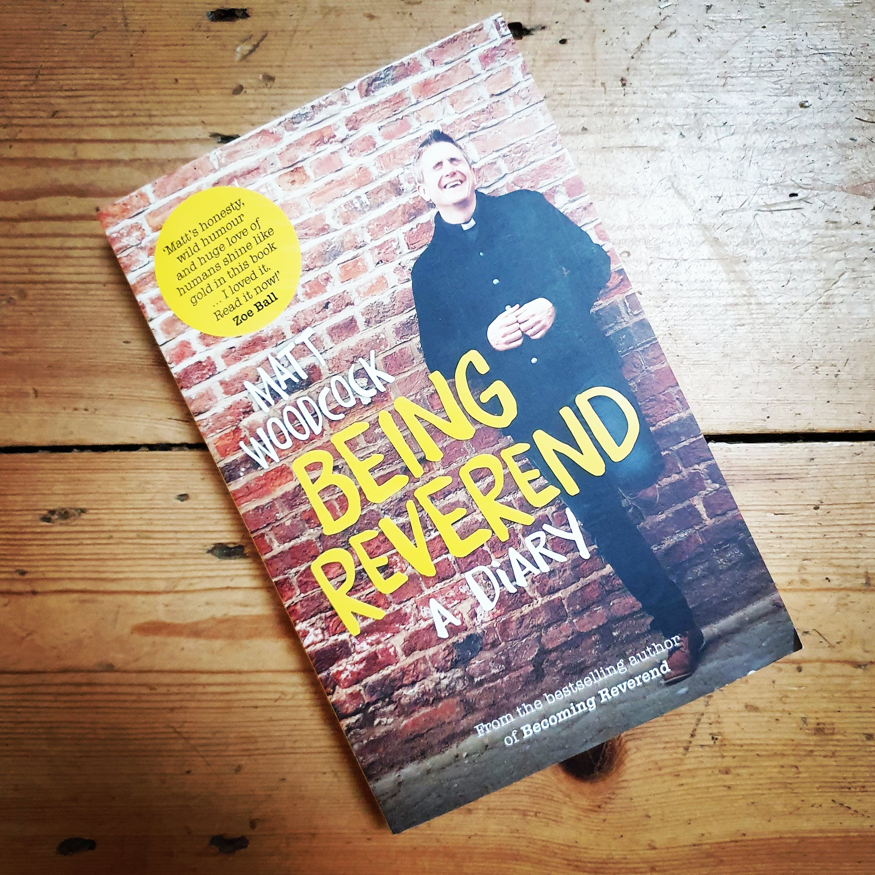 Being Reverend by Matt Woodcock - Book Review - Apples of Gold